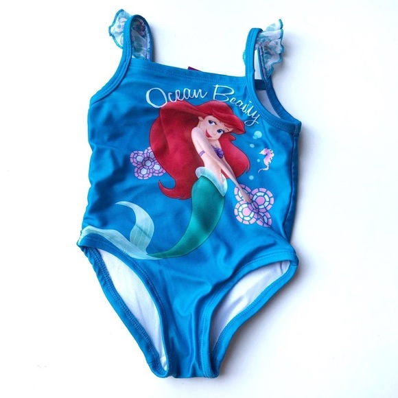 Disney | Swim | Disney Ariel Little Mermaid One Piece Swimsuit 2t ...